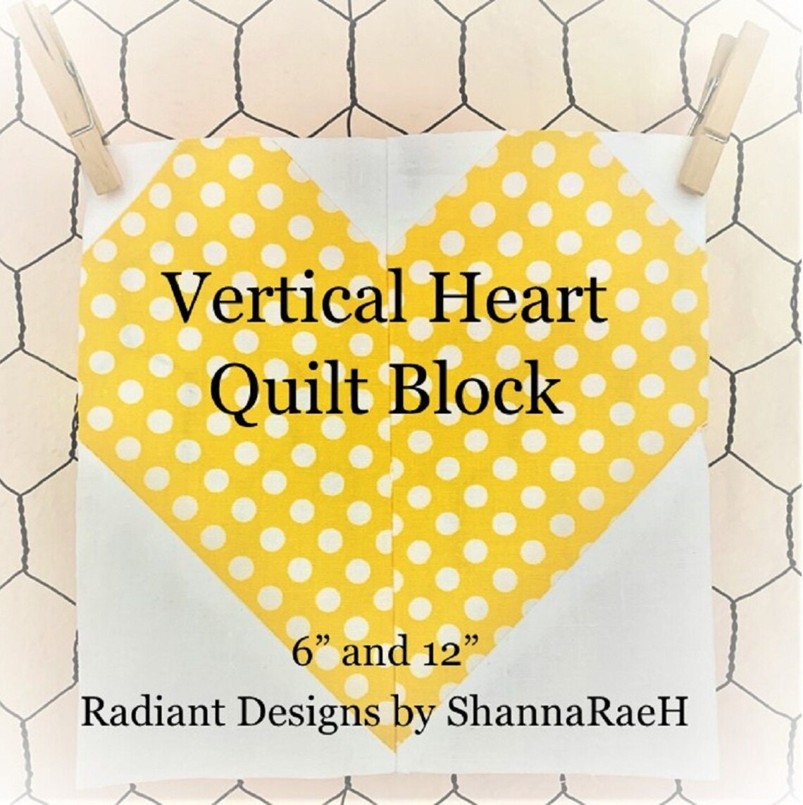 Super Mario Bros. Inspired Question Mark Quilt Block Pattern- 6" and 12 ...