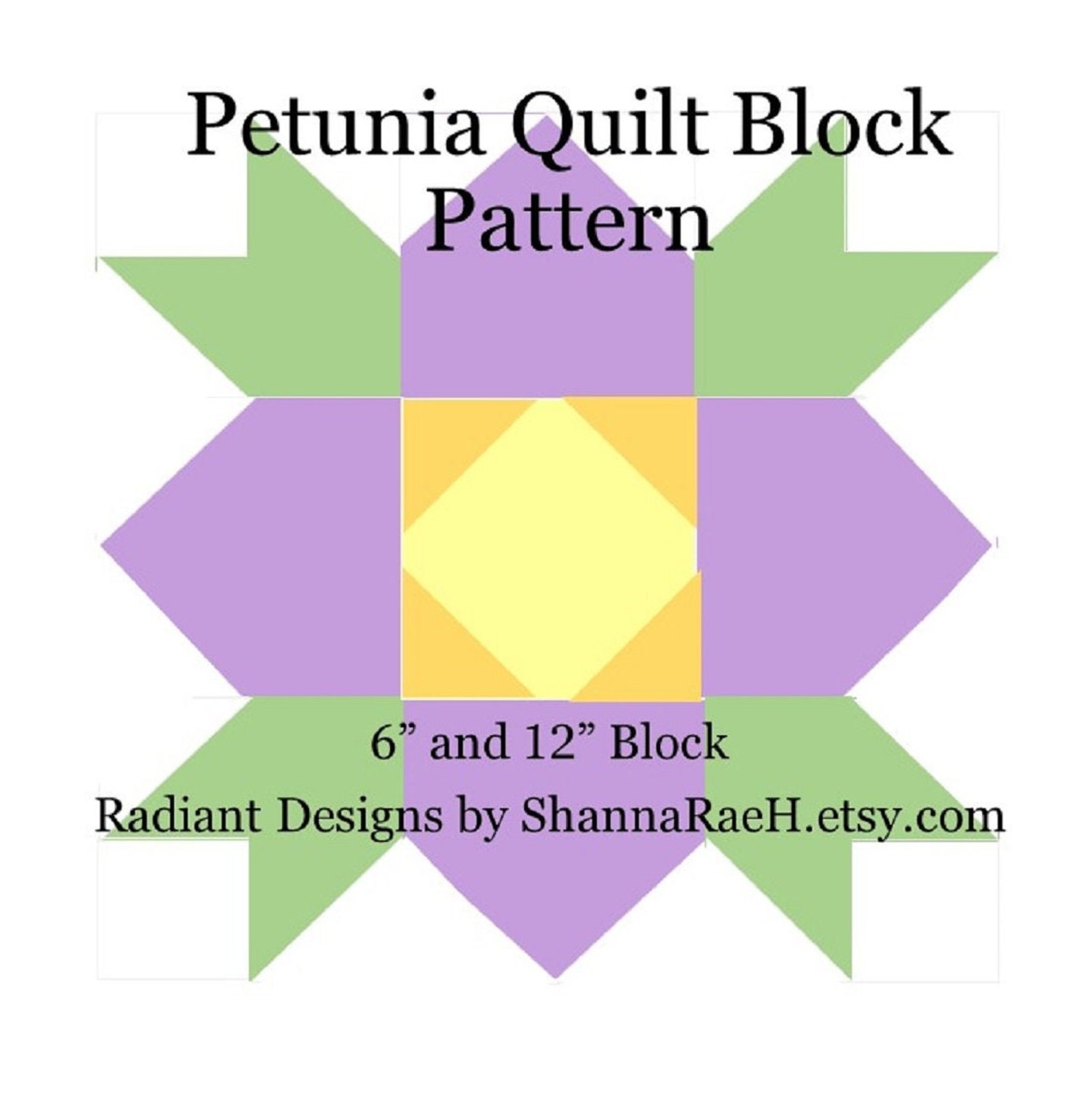 Super Mario Bros. Inspired Question Mark Quilt Block Pattern- 6" and 12 ...