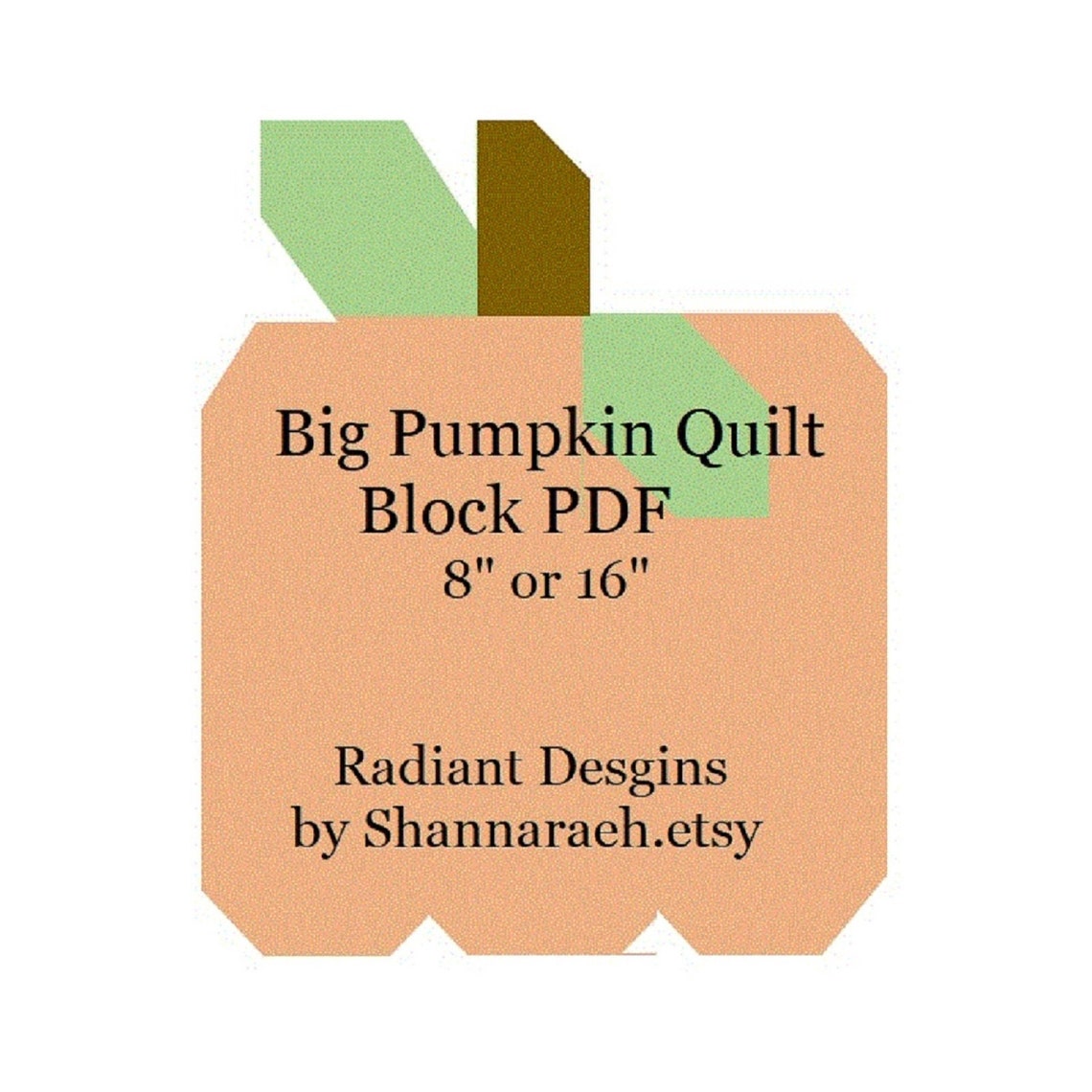 Super Mario Bros. Inspired Question Mark Quilt Block Pattern- 6" and 12 ...