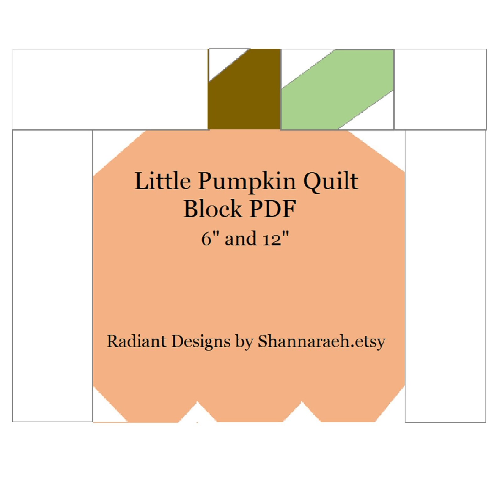 Super Mario Bros. Inspired Question Mark Quilt Block Pattern- 6" and 12 ...