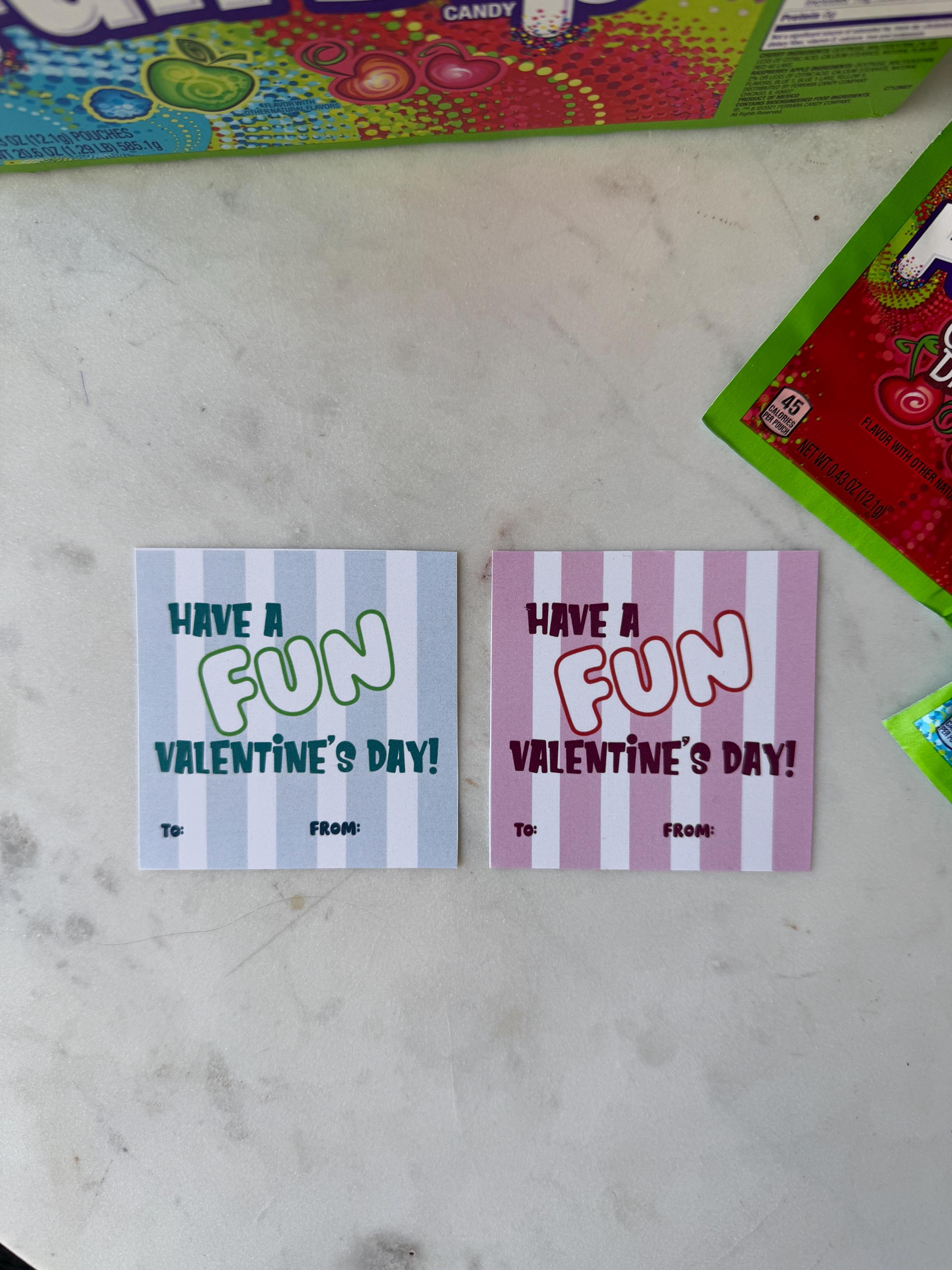 Instant Download Printable Fun Dip Valentine - Etsy