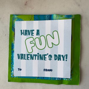 Instant Download Printable Fun Dip Valentine - Etsy