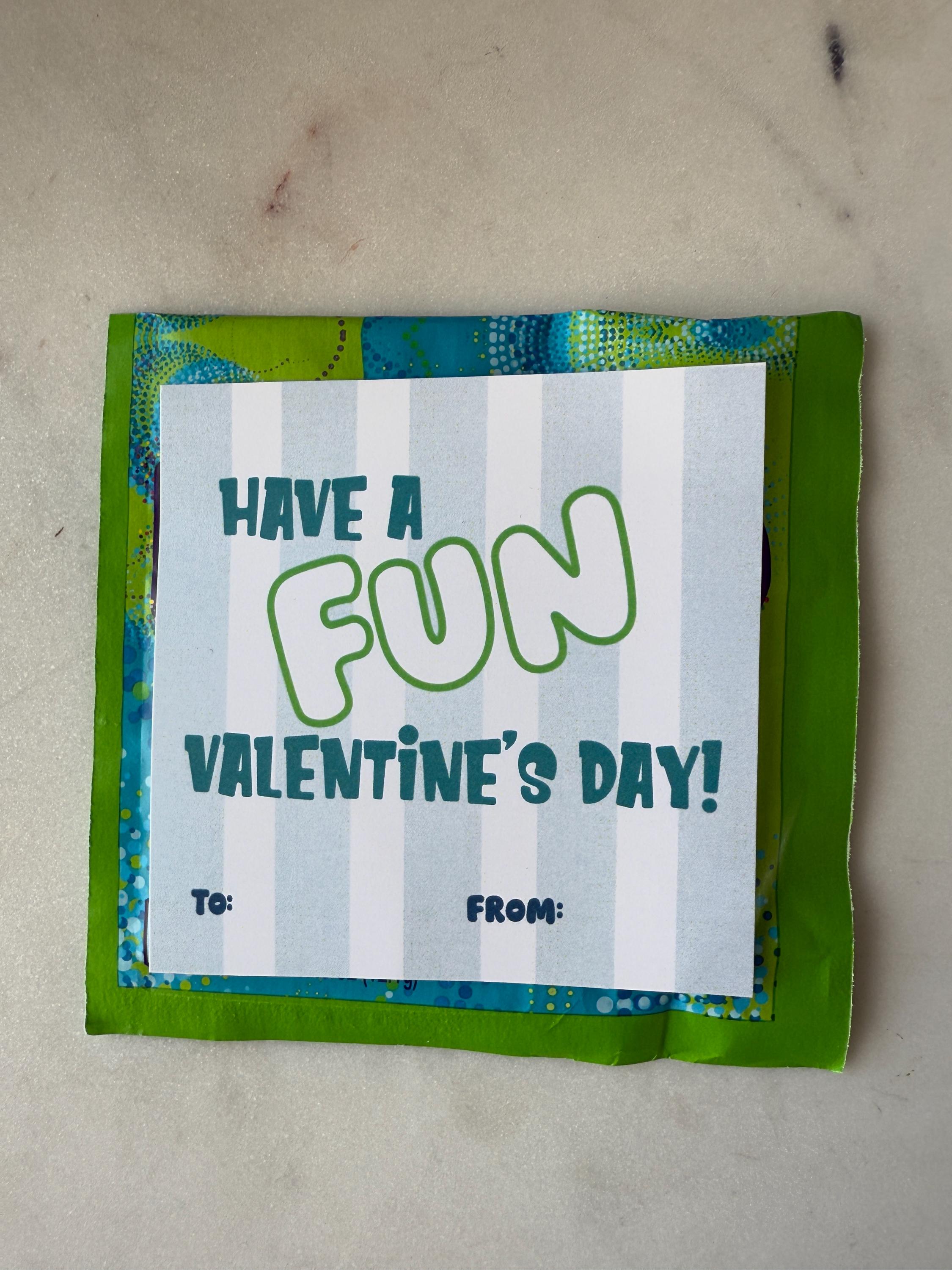 Instant Download Printable Fun Dip Valentine - Etsy