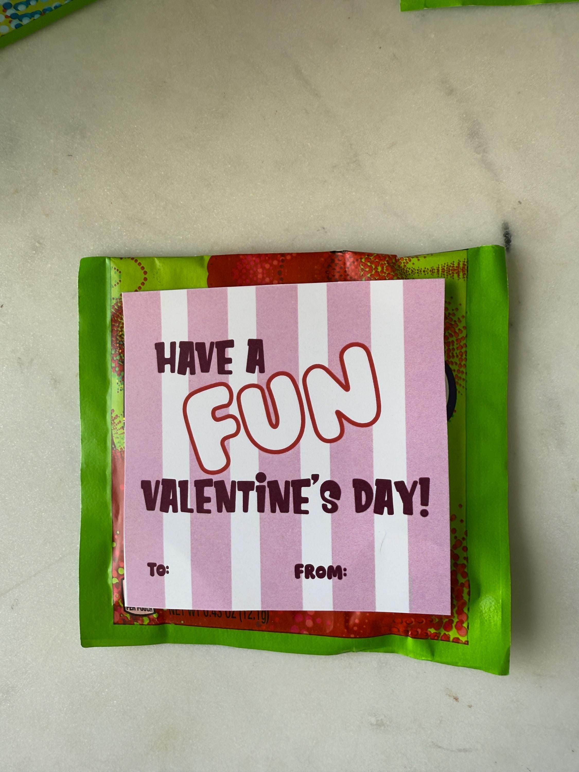 Instant Download Printable Fun Dip Valentine - Etsy