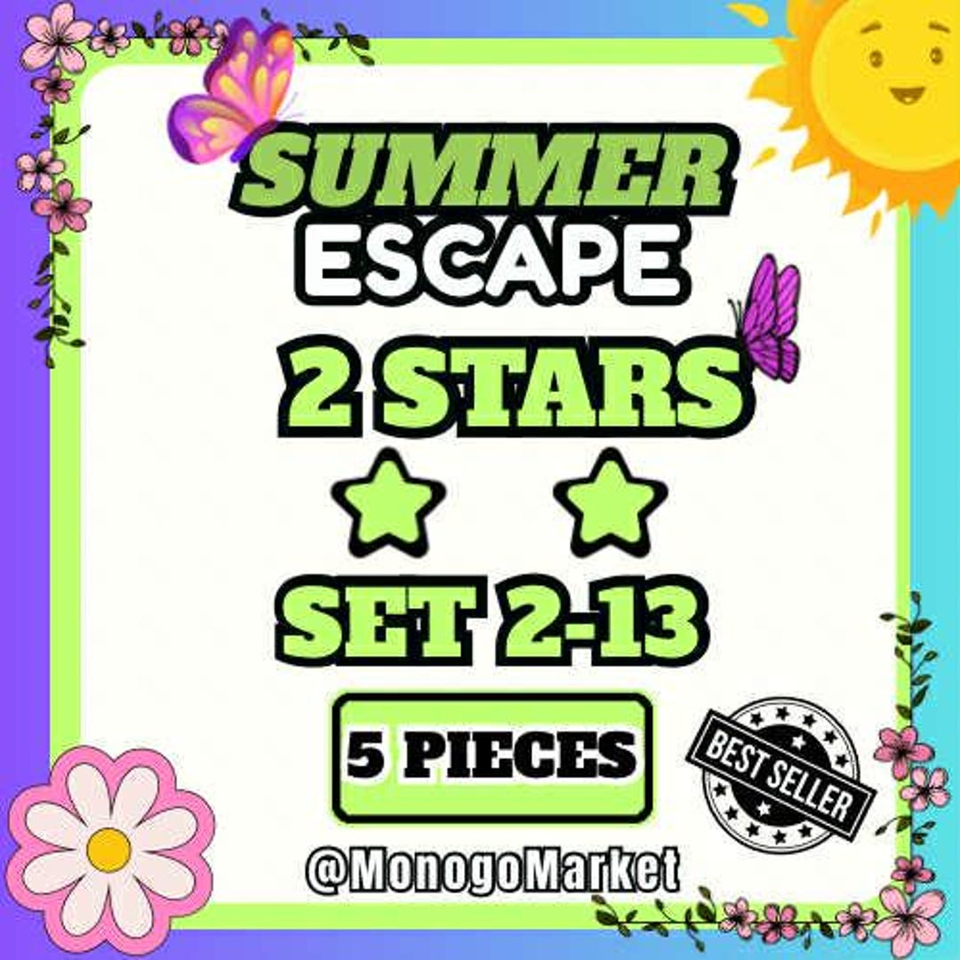 Mogo 2-star Sticker L 1st ALBUM | 5 Pieces | Fast Delivery - Etsy
