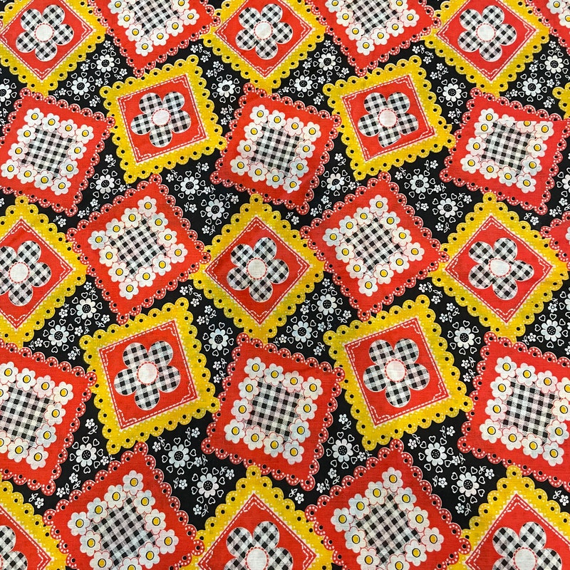 Checkerboard Fabric - Etsy