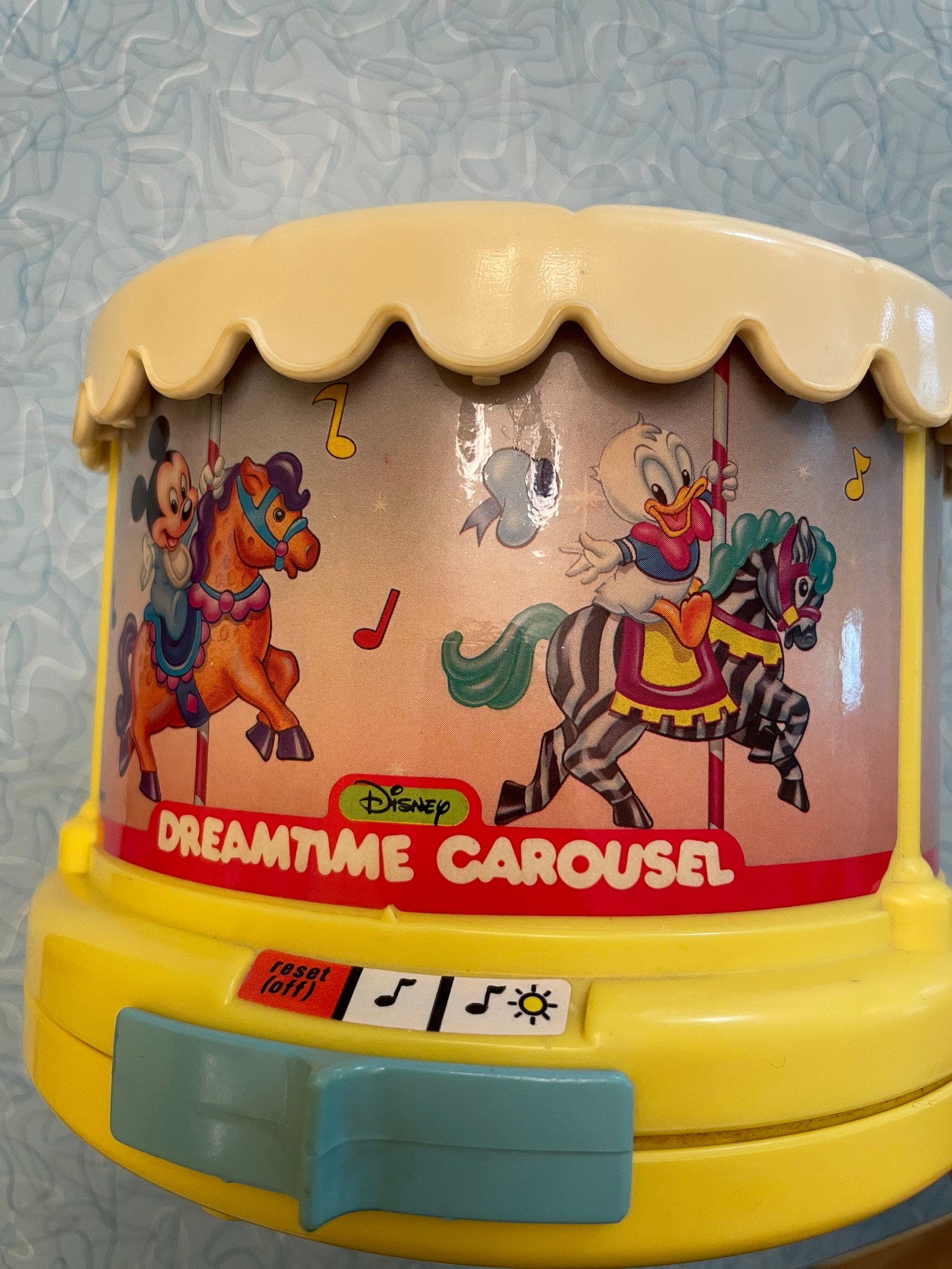 Vintage Disney Dreamtime Carousel Projector Music Box | Etsy