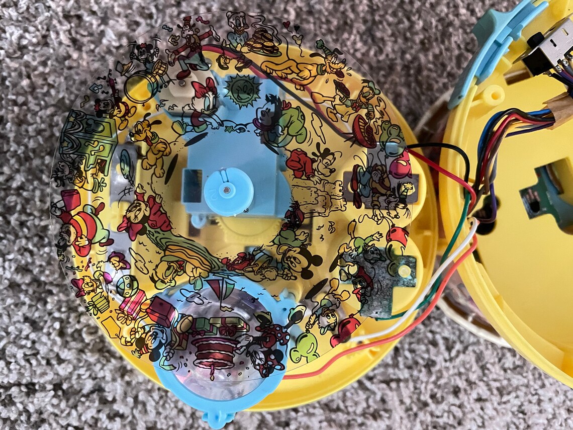 Vintage Disney Dreamtime Carousel Projector Music Box | Etsy