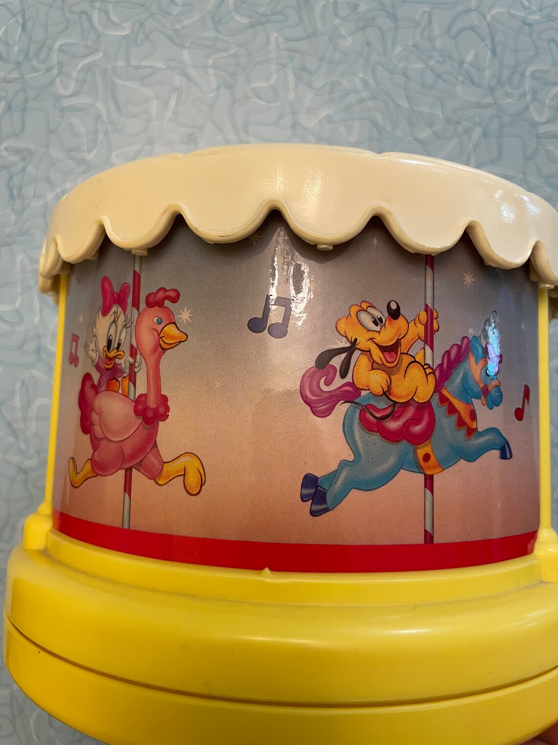 Vintage Disney Dreamtime Carousel Projector Music Box | Etsy