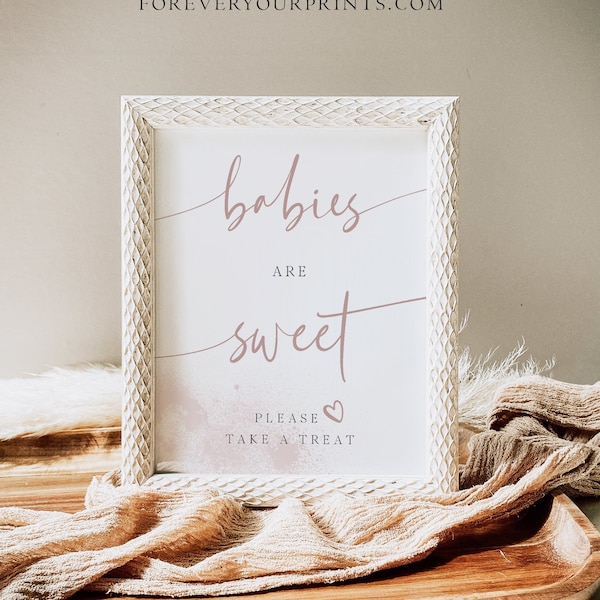 Baby Shower Candy Table Sign - Etsy