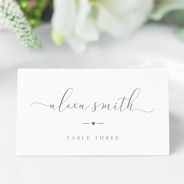 Table Tent Name Card - Etsy