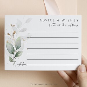 Wedding Advice Cards, Marriage Advice Cards, Digital Download - Etsy