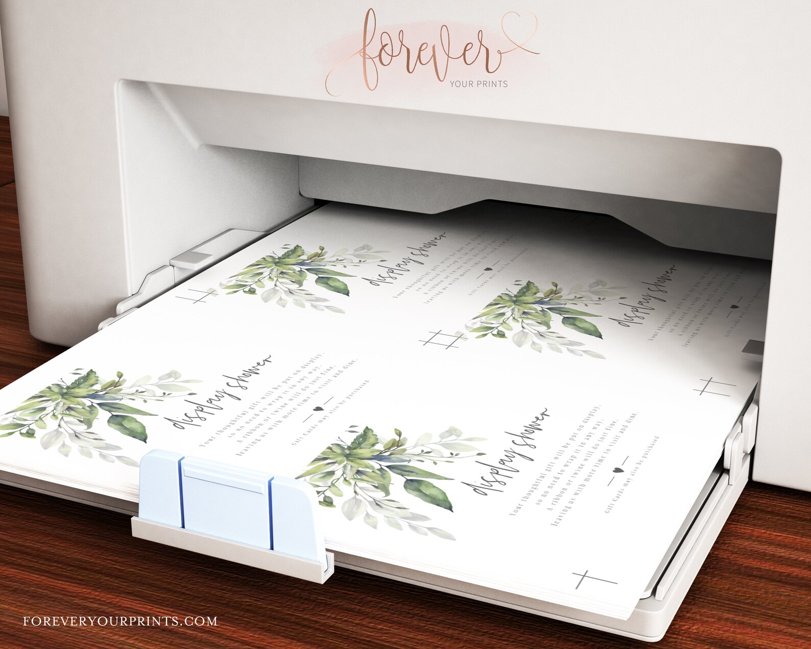 Display Shower Card Printable, Baby Shower Invitation Insert, Display ...