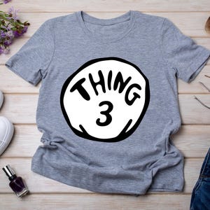 Thing 1 to Thing 12 SVG PNG Bundle, Thing 1 Thing 2 Svg, Family Thing ...
