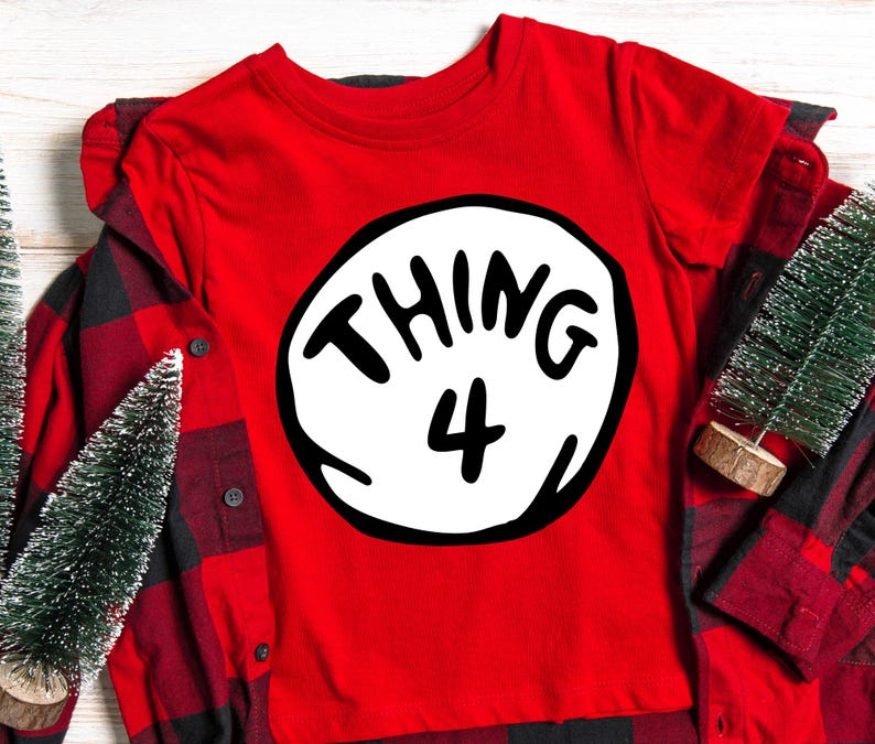 Thing 1 to Thing 12 SVG PNG Bundle, Thing 1 Thing 2 Svg, Family Thing ...