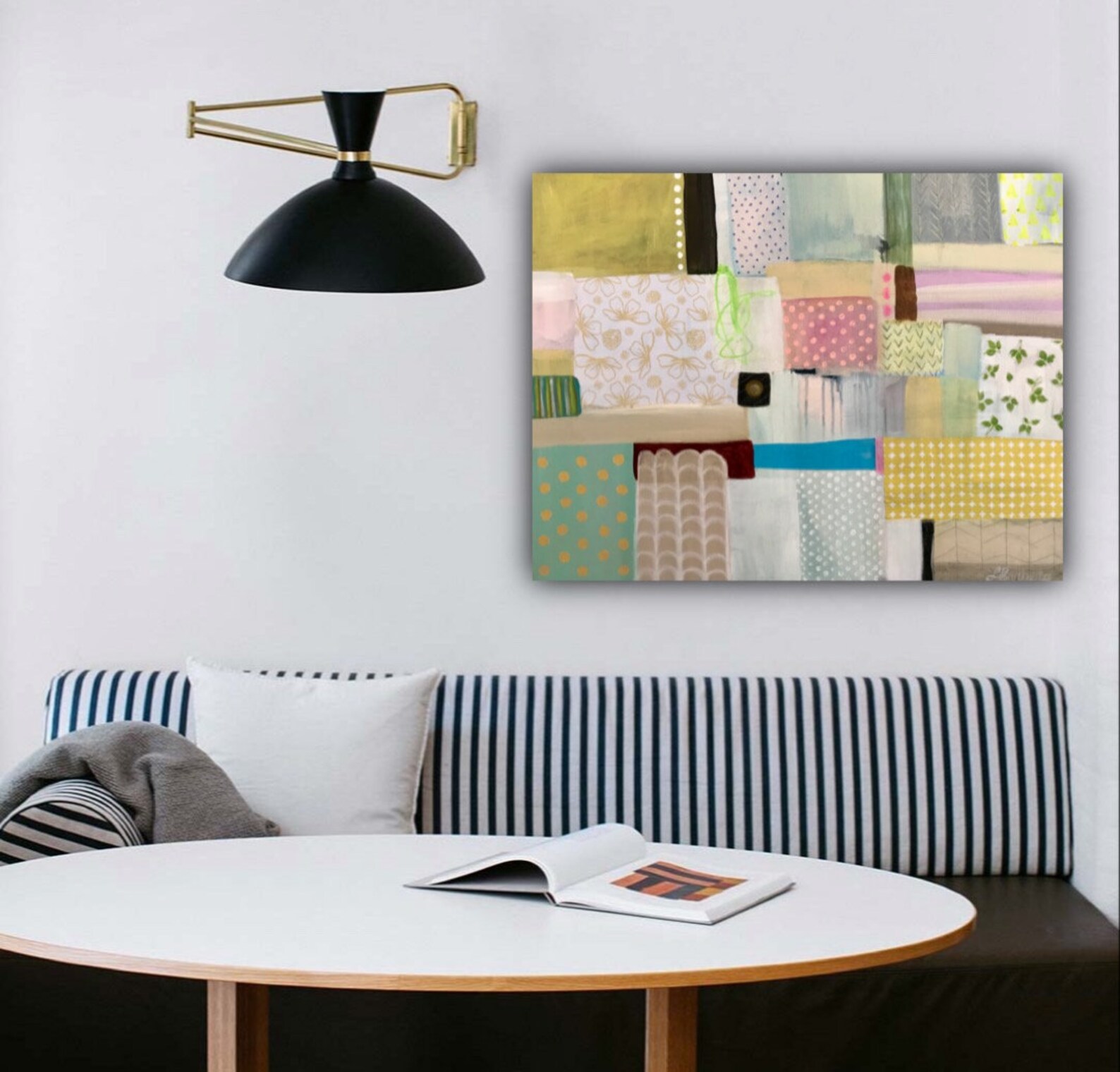 Recollection No. 04 // Original Painting, Modern Art, Acrylic on Canvas ...