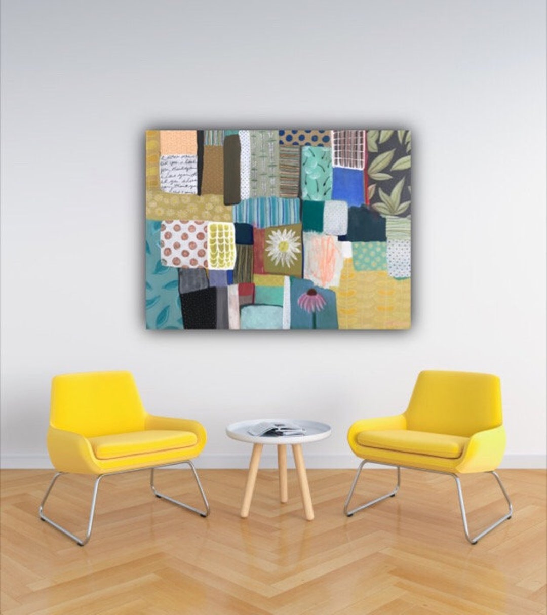 Recollection No. 06 // Original Painting, Modern Art, Acrylic on Canvas ...