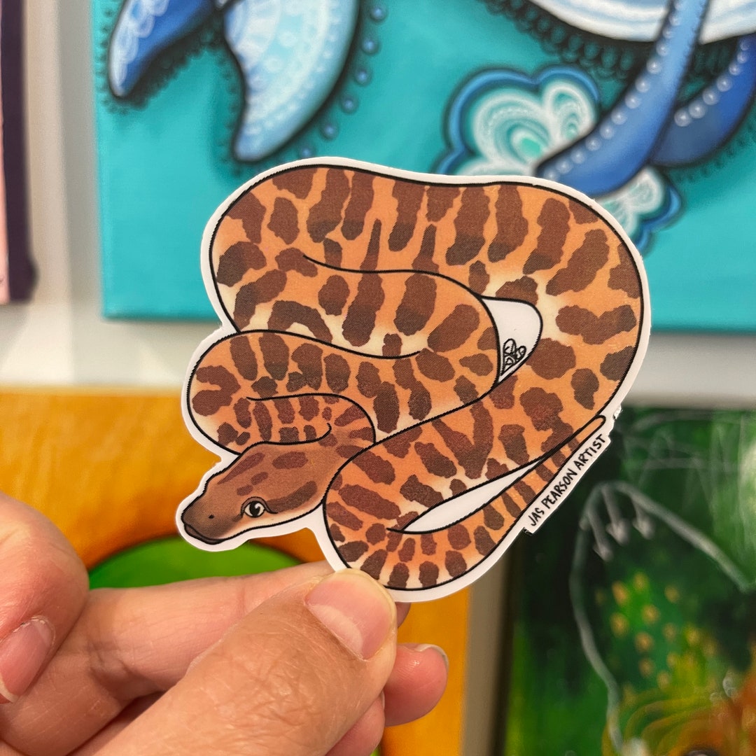 Childrens Snake Vinyl Sticker - Etsy Australia