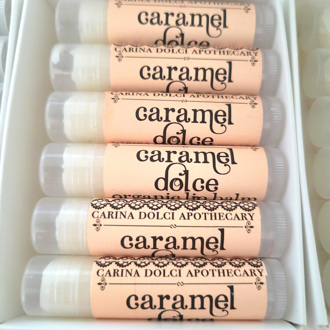 Caramel Dulce | Organic Lip Balm | Essential Oil | Natural and Organic ...