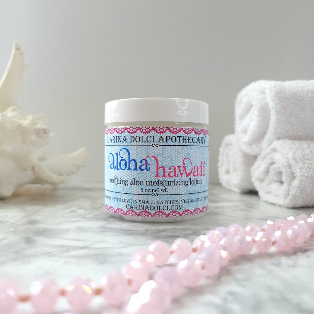 Aloha Hawaii | Glittering Shimmer After-sun Moisturizer Lotion | Aloe ...