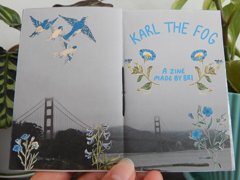 Karl the Fog Zine - Etsy