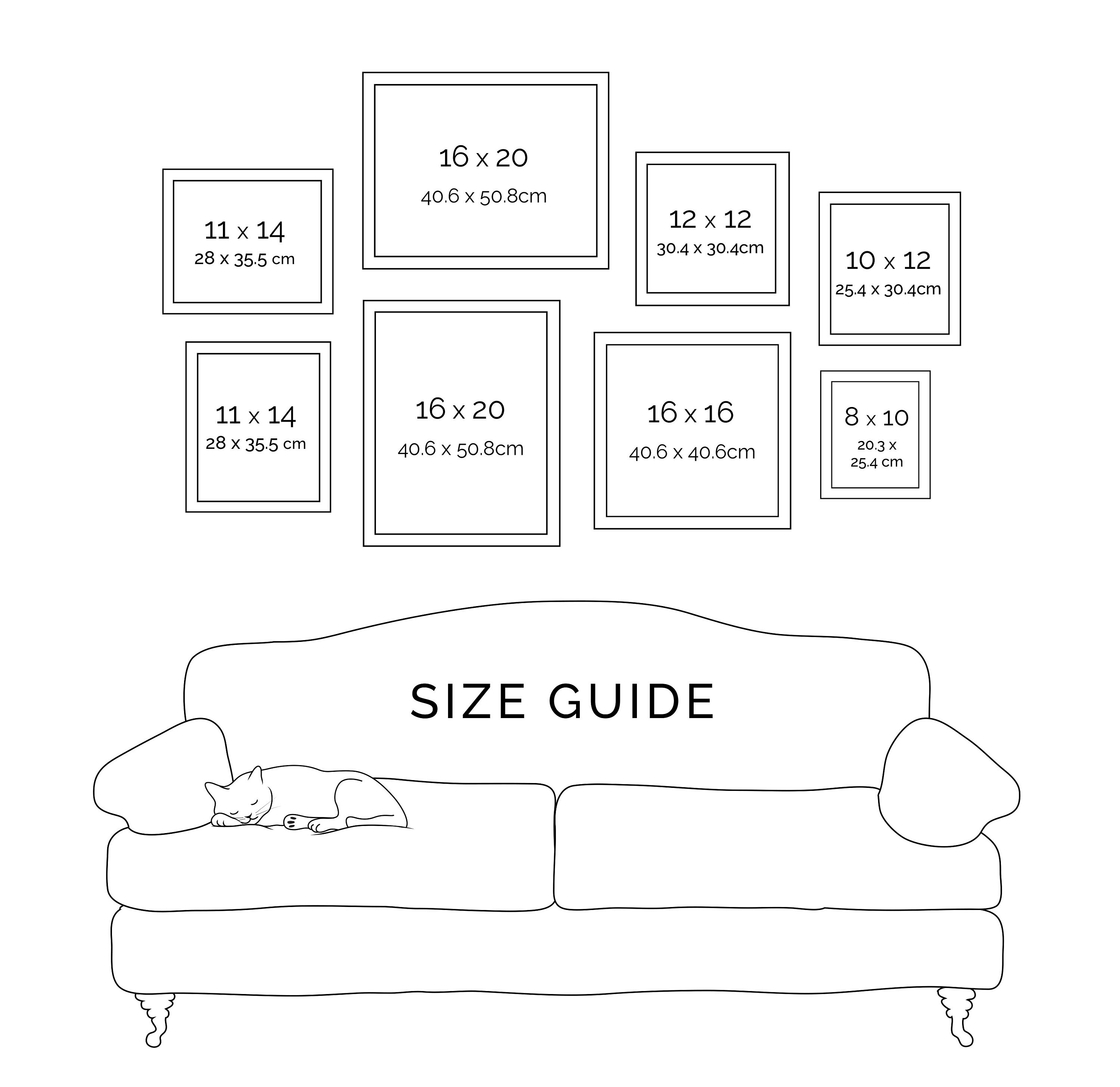 Framed St Albans Map Print. Illustrated Map of St Albans, St Albans ...