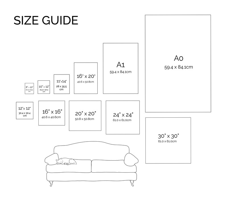 Swindon Old Town Map Print. Unframed. Illustrated Map of Old Town ...