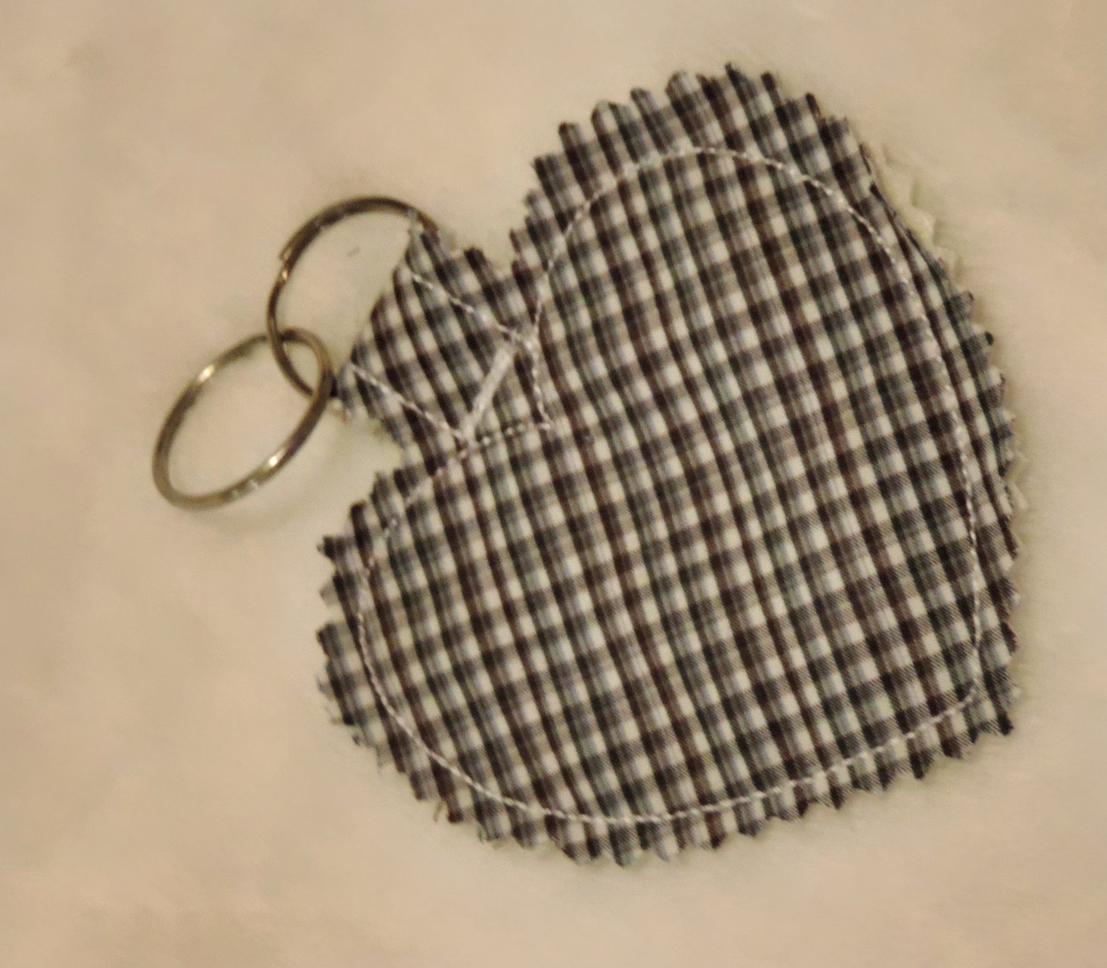 Key Chain Made From Clothing of Loved One, Made From Ties, Memorial ...