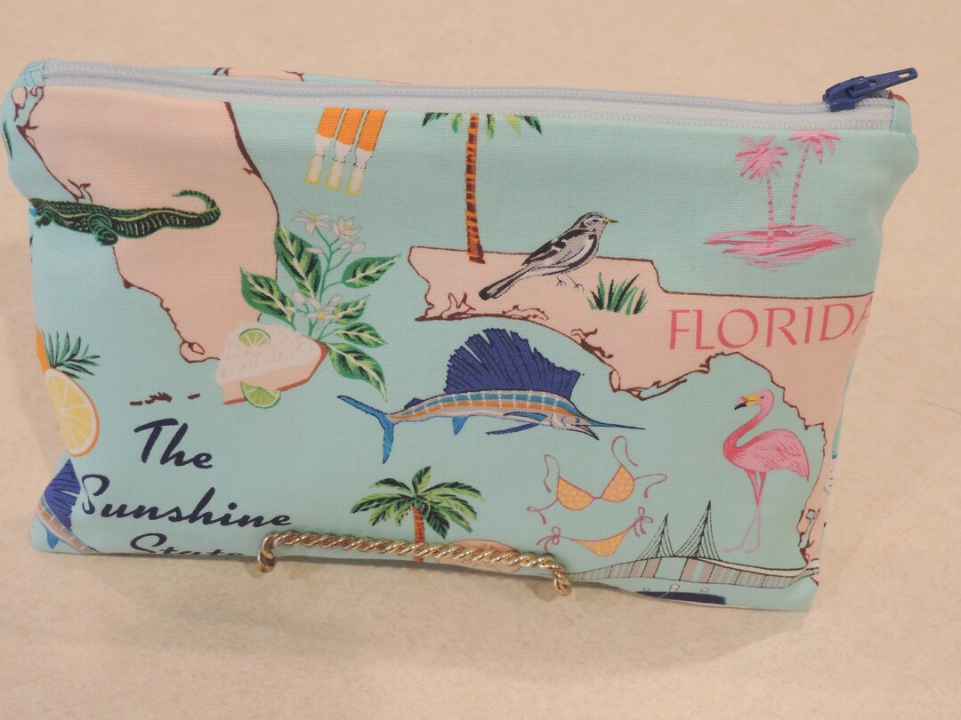 Florida Essential Oil Pouch, Florida Bag, Sunshine State Bag, Florida ...