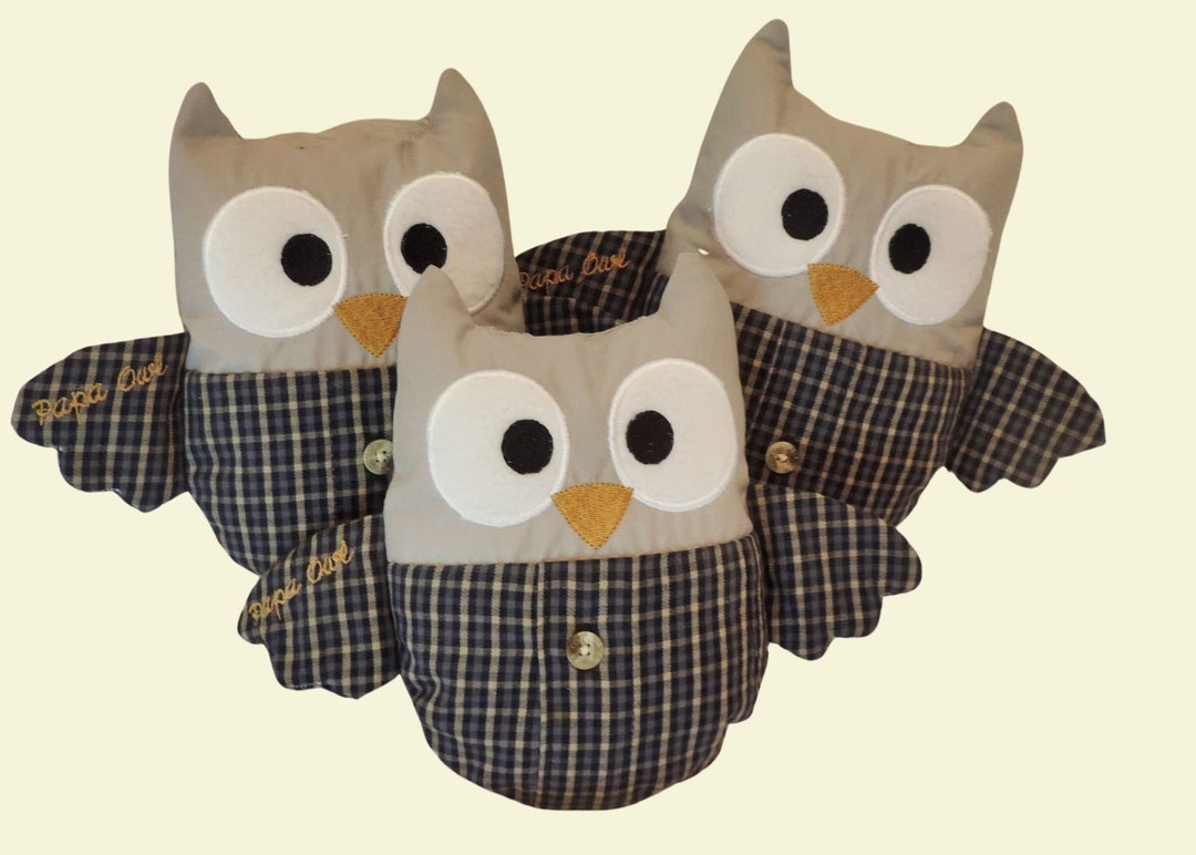 Custom Memorial Plush Owl Stuffed Animal, Grief Gift for Loss of Child ...