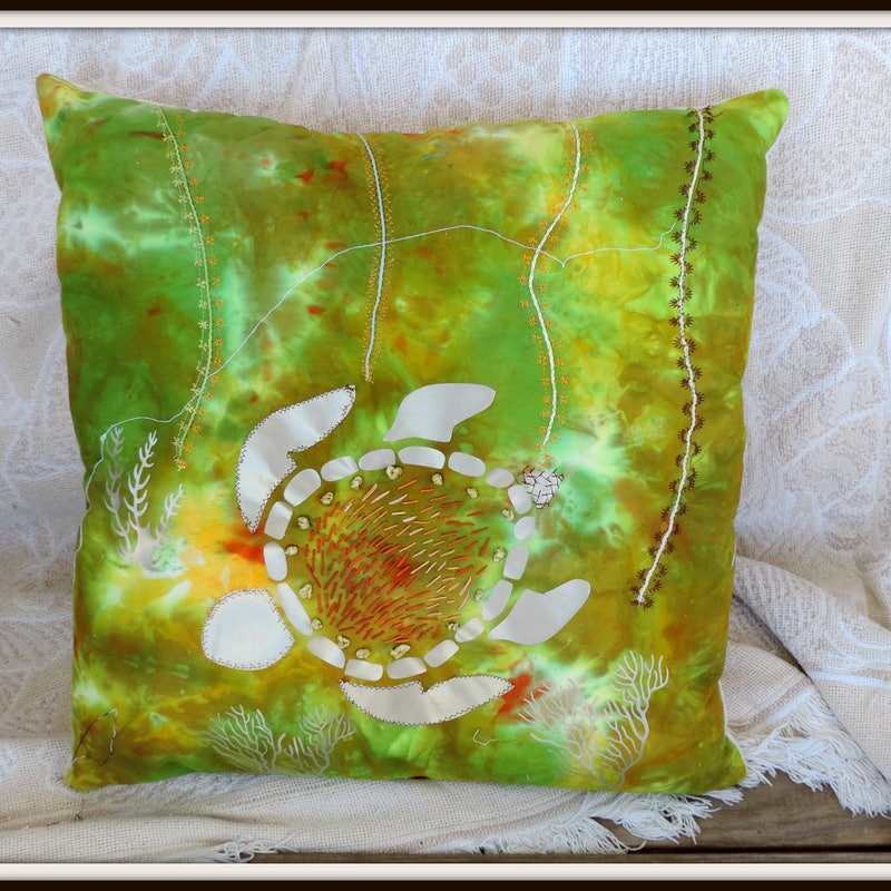 Turtle Pillow - Etsy