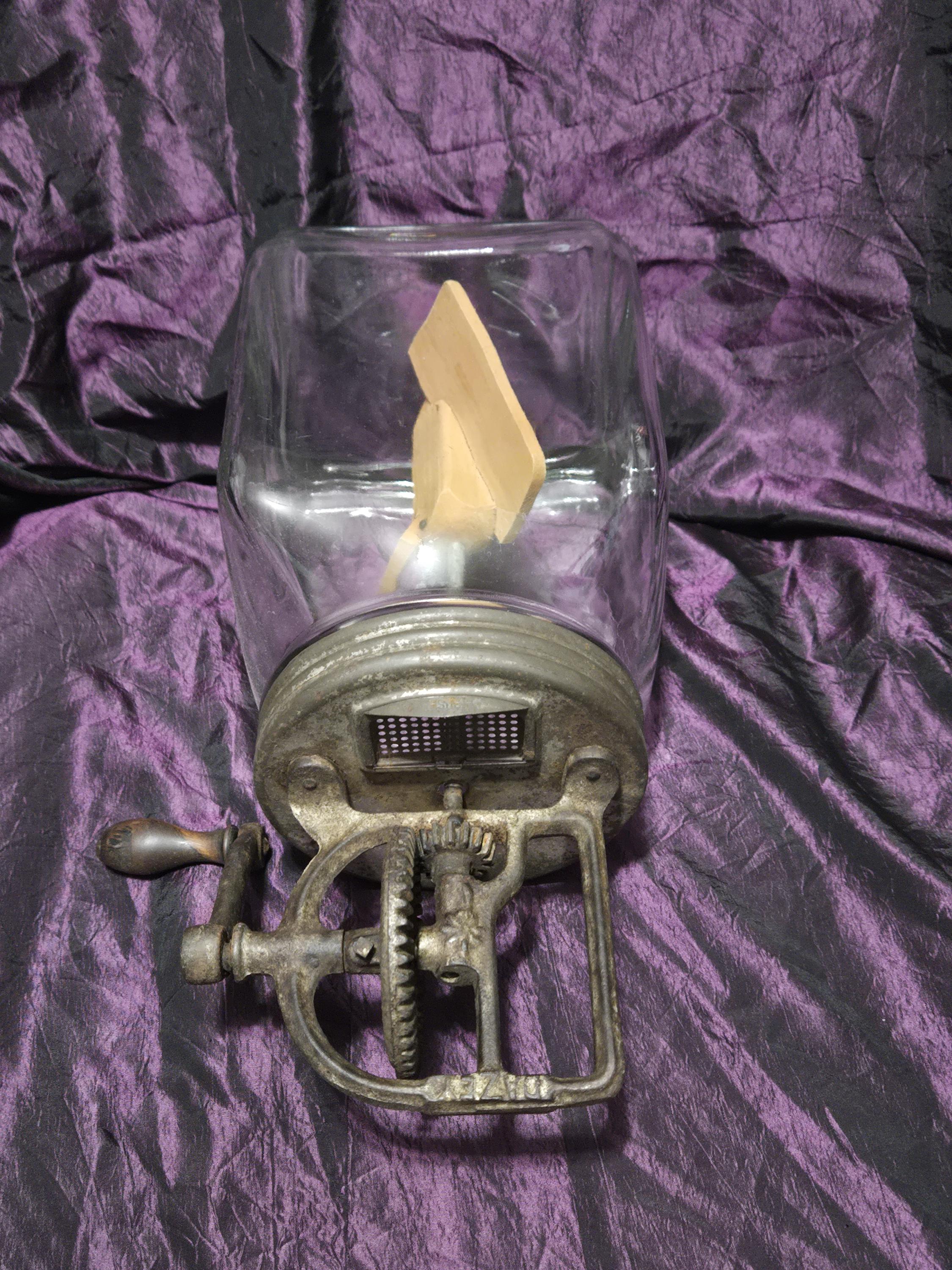 Vintage Dazey Glass Butter Churn No. 40: Farmhouse Kitchen - Etsy