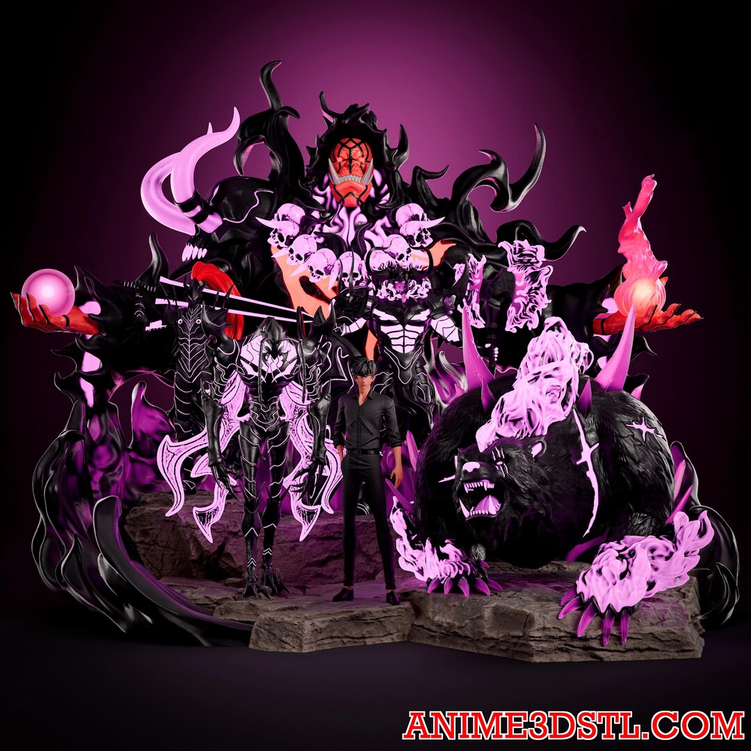 Solo Leveling High Quality STL File, 3D Digital Printing STL File for ...