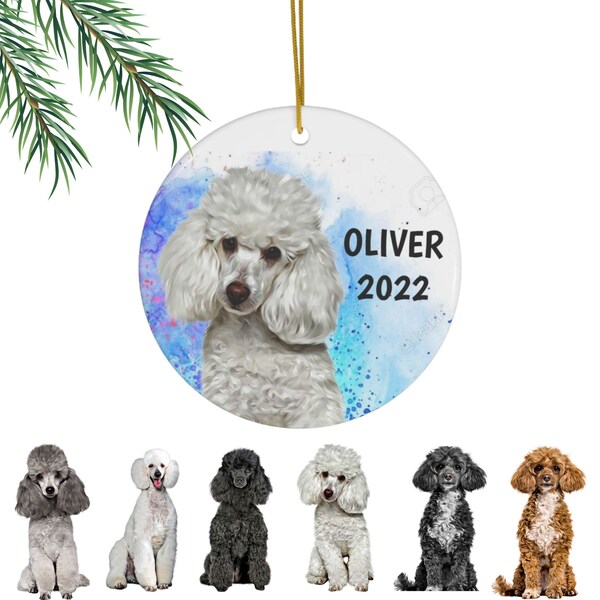 Poodle Ornament - Etsy