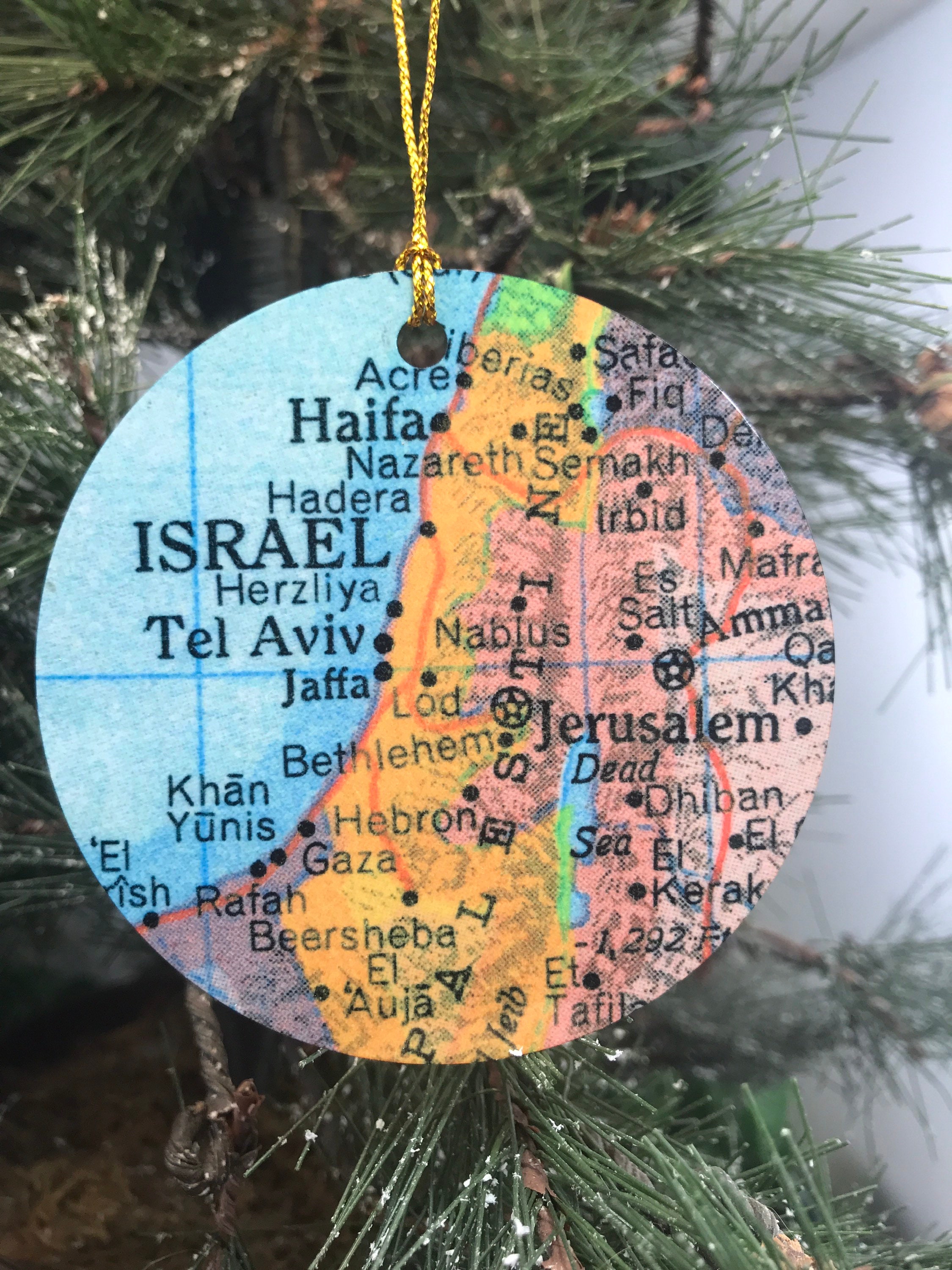 Map of Israel for Kids - Etsy