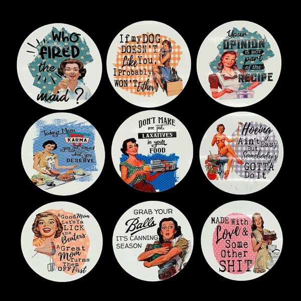 Retro Fridge Magnets - Etsy