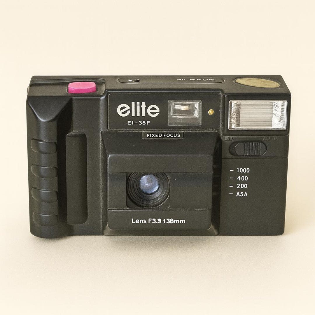 Elite EI-35F Vintage 35mm Film Camera – Fixed Focus Point and Shoot ...