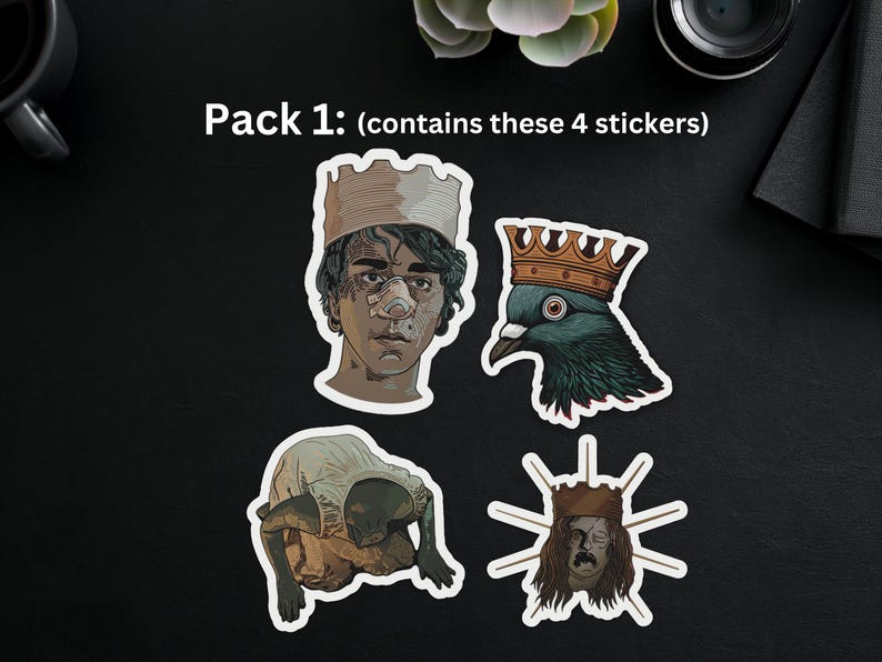 Hereditary Sticker Pack Horror Movie Reference, Laptop Sticker, Car ...