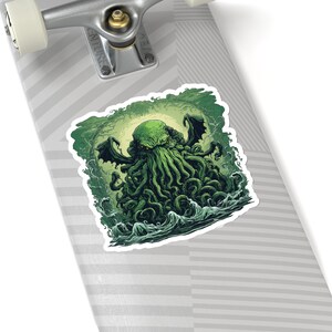 Cthulhu Sticker - 100% Vinyl With 3M Glue (indoor Use) - Etsy