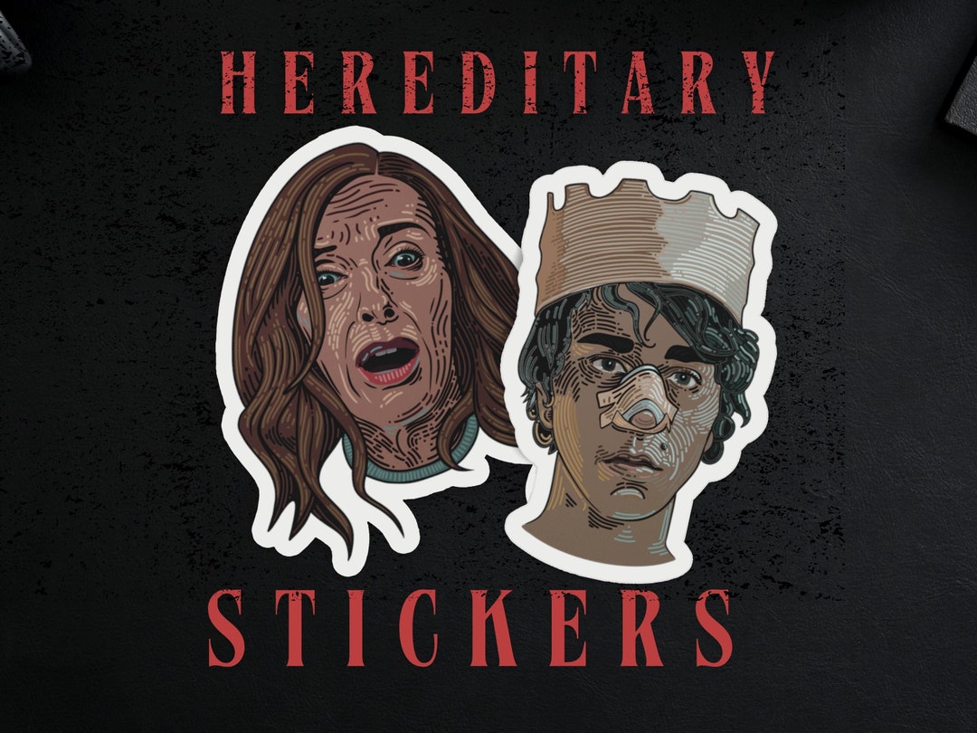 Hereditary Sticker Pack Horror Movie Reference, Laptop Sticker, Car ...