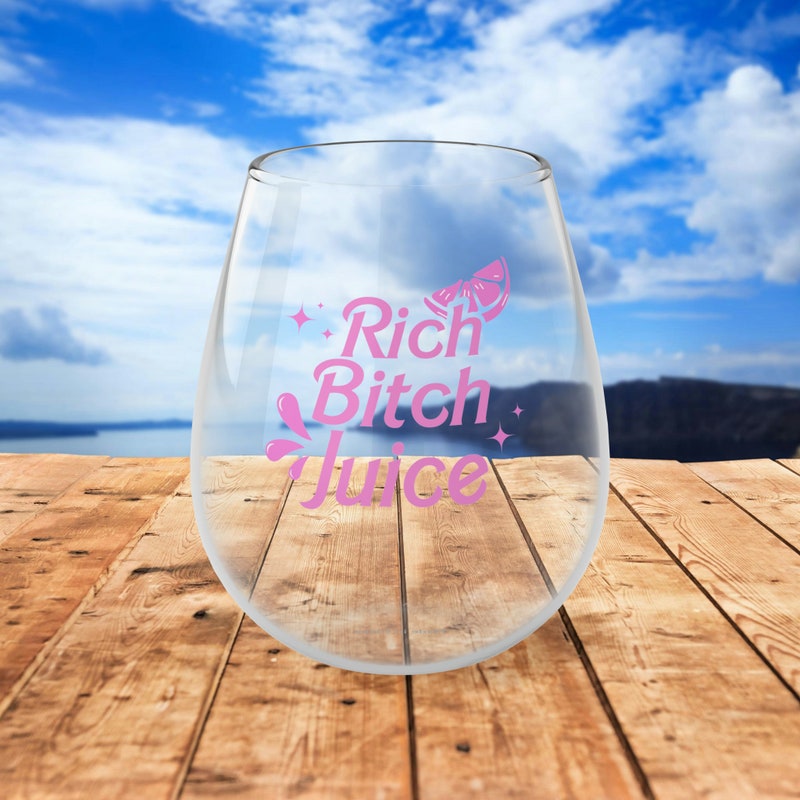 Rude Wine Glass - Etsy