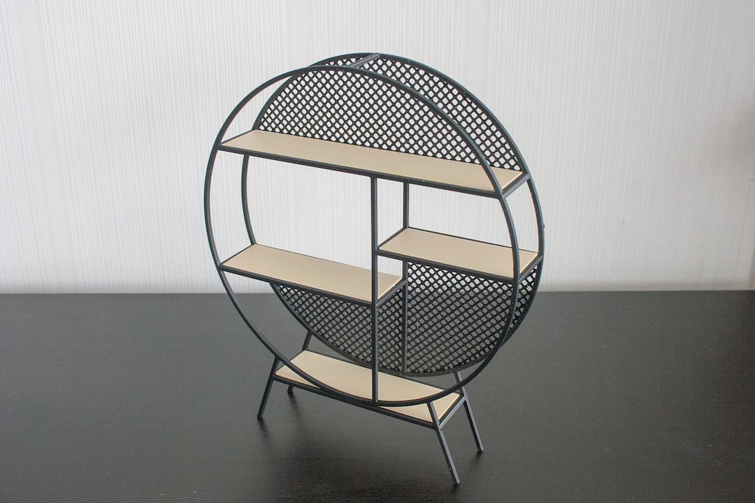 Miniature Circular Shelf for Dollhouse or Diorama | 1/18 | 1/12 | 1/10 ...