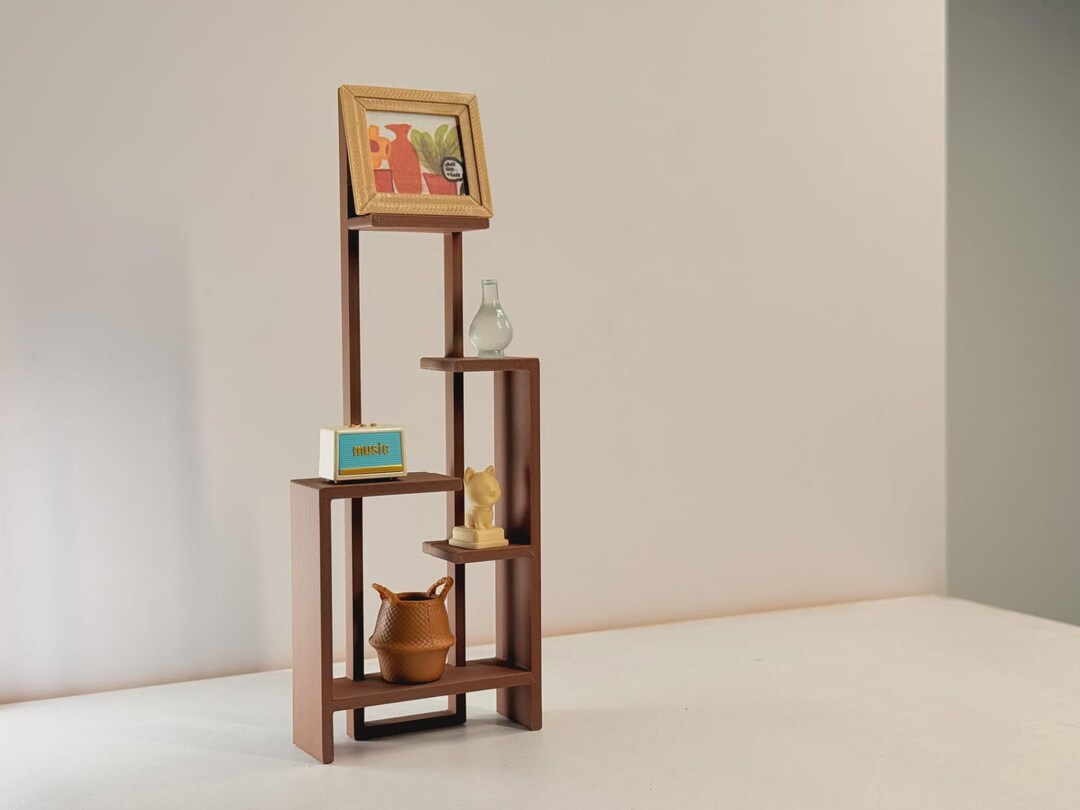 Minimal Japanese Style Display Stand for Diorama or Dollhouse | 1/18 ...
