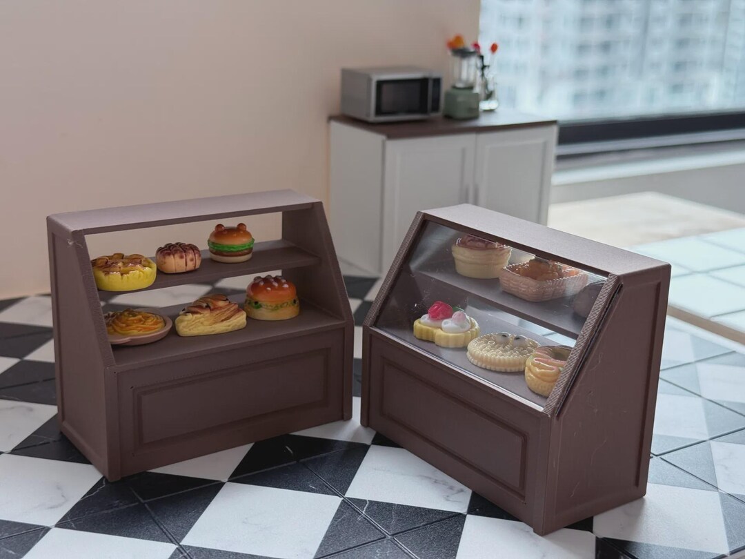 Miniature Shop Display Shelves for Dollhouse or Diorama | 1/18 | 1/12 ...