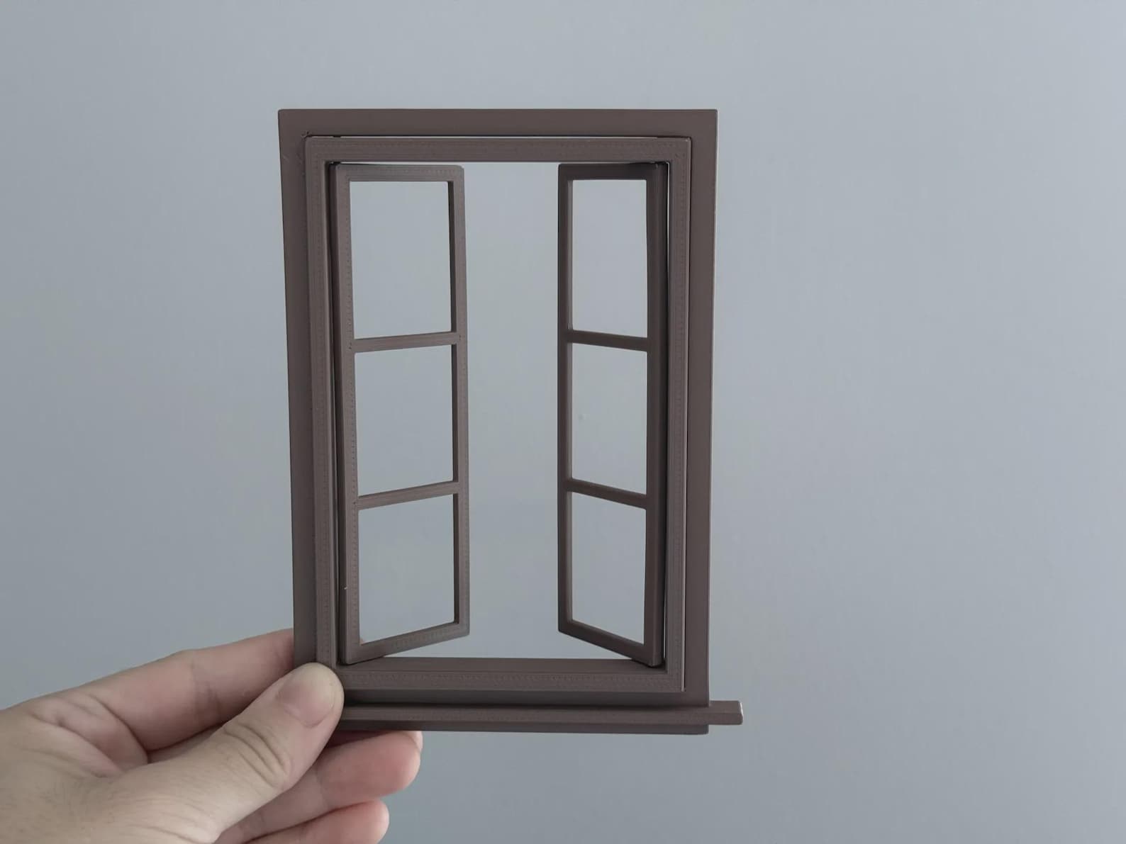 Functional Window for Diorama or Dollhouse | 1/18 | 1/12 | 1/10 | 1/9 ...