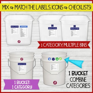 EMGERGENCY PREPAREDNESS Bin Labels, Evacuation Organization, Emergency ...