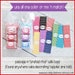 HAPPY BIRTHDAY Nugget Wrapper Collection, Birthday Nugget Wrappers, 12 ...