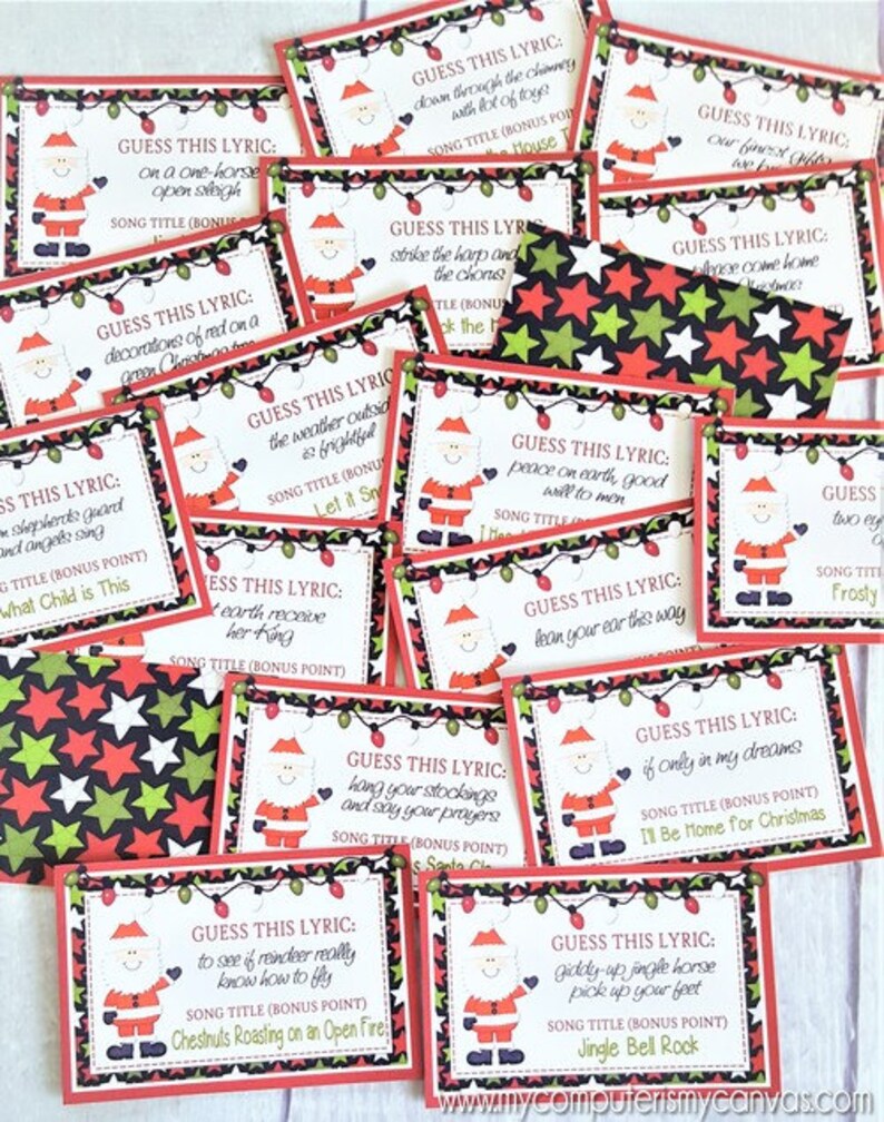 Christmas Games BUNDLE - Etsy