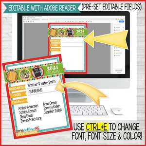 2024 PRIMARY Kit, Binder Covers, Door Signs, Primary Assignment Cards ...