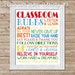 CLASSROOM Rules Subway Art, Teacher Gift, School - Printable INSTANT ...